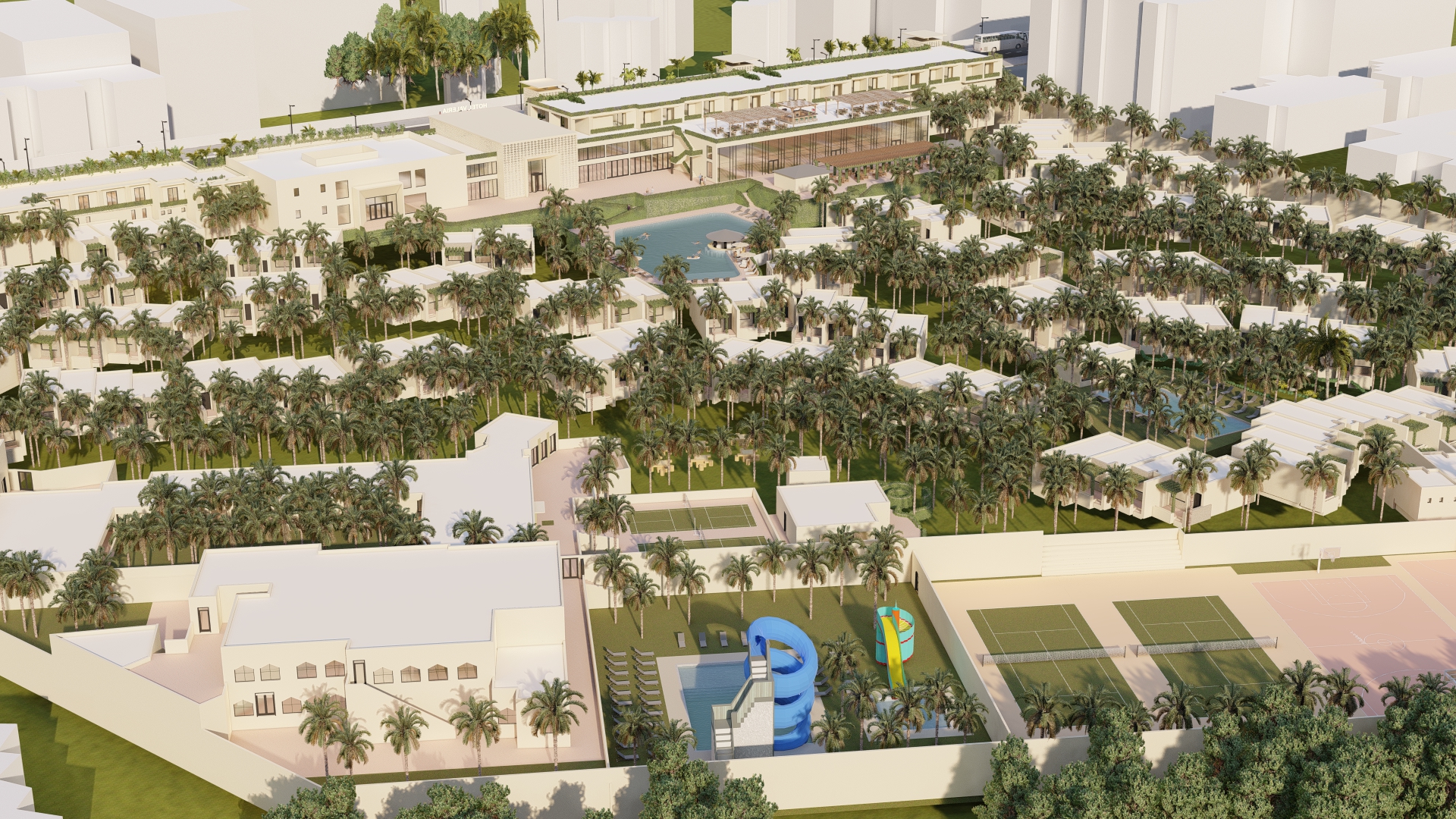 VALERIA CLUB KASBAH Agadir - Driss Bennani & Mahmoud Slimane cabinet Architect Marrakech Maroc